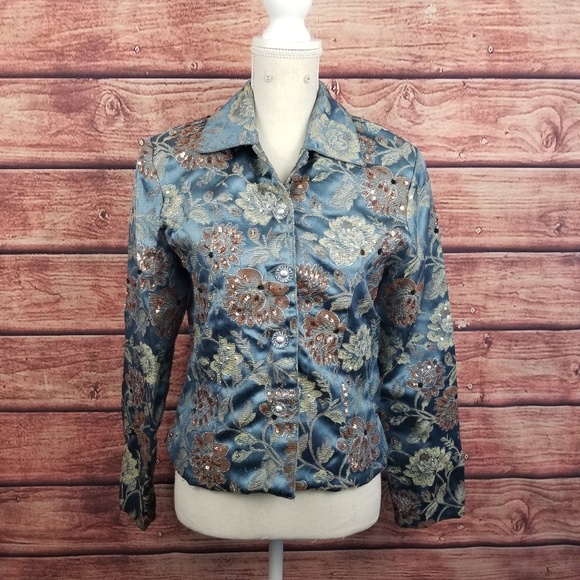 Anage | Jackets & Coats | Vintage Embroidered Jacket | Poshmark